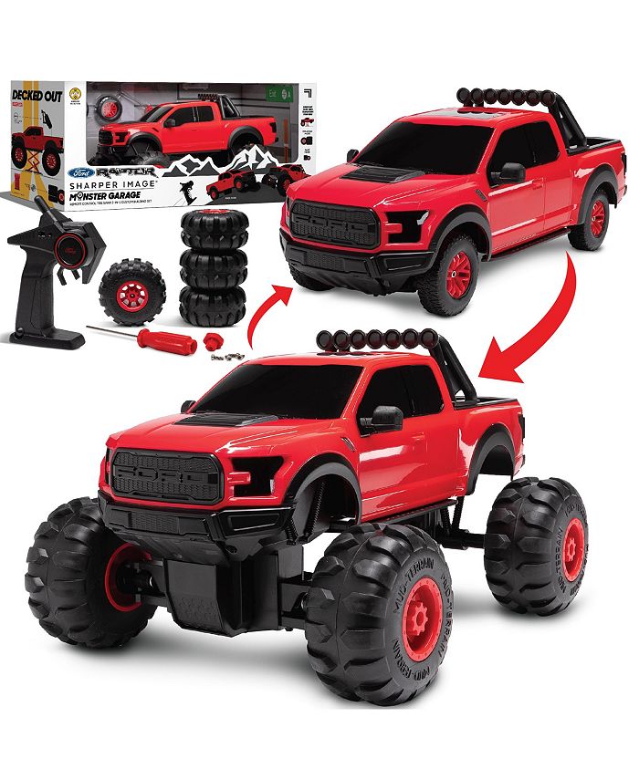 Sharper Image Monster Garage Remote Control Tire Swap 2-in-1 Custom ...