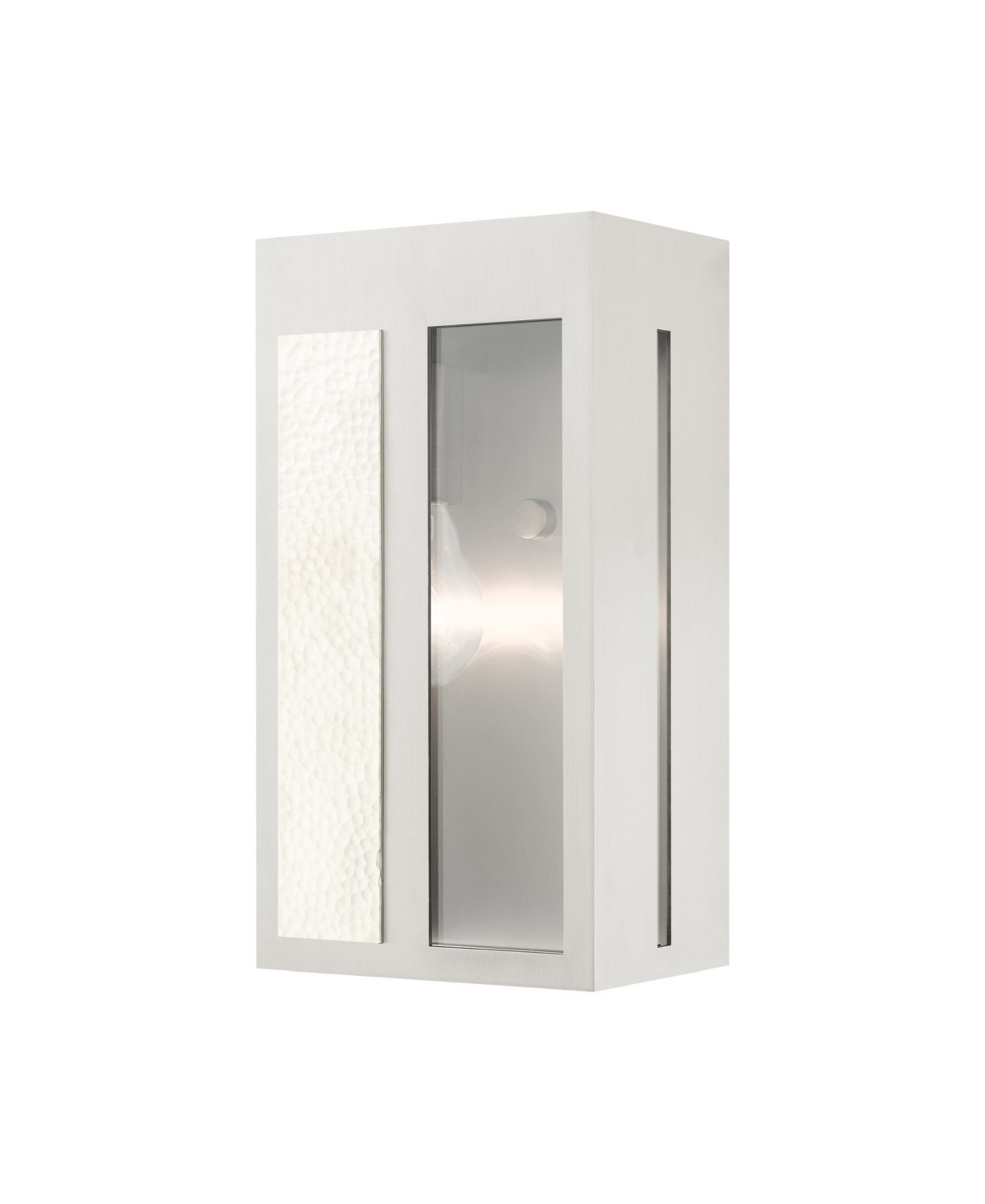 Click here for Lafayette 1 Light Outdoor Wall Lantern - Silver-To... prices