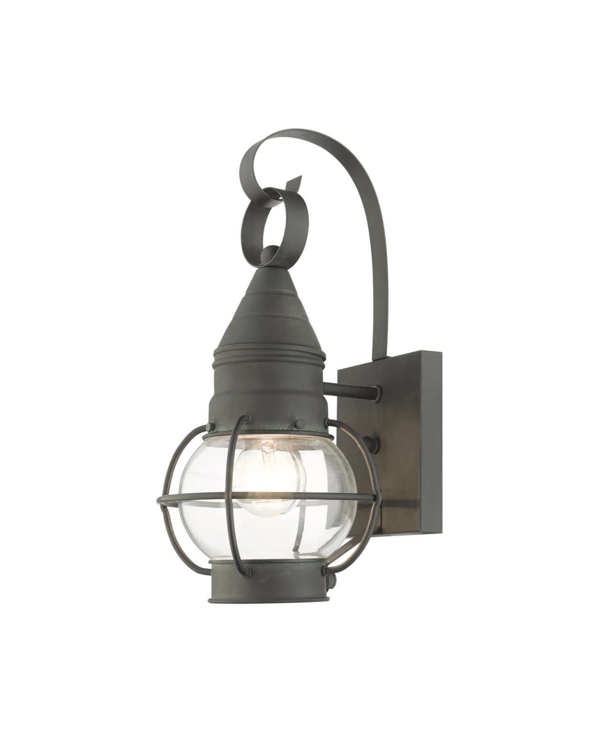 Click here for Newburyport 1 Light Outdoor Wall Lantern - Charcoa... prices
