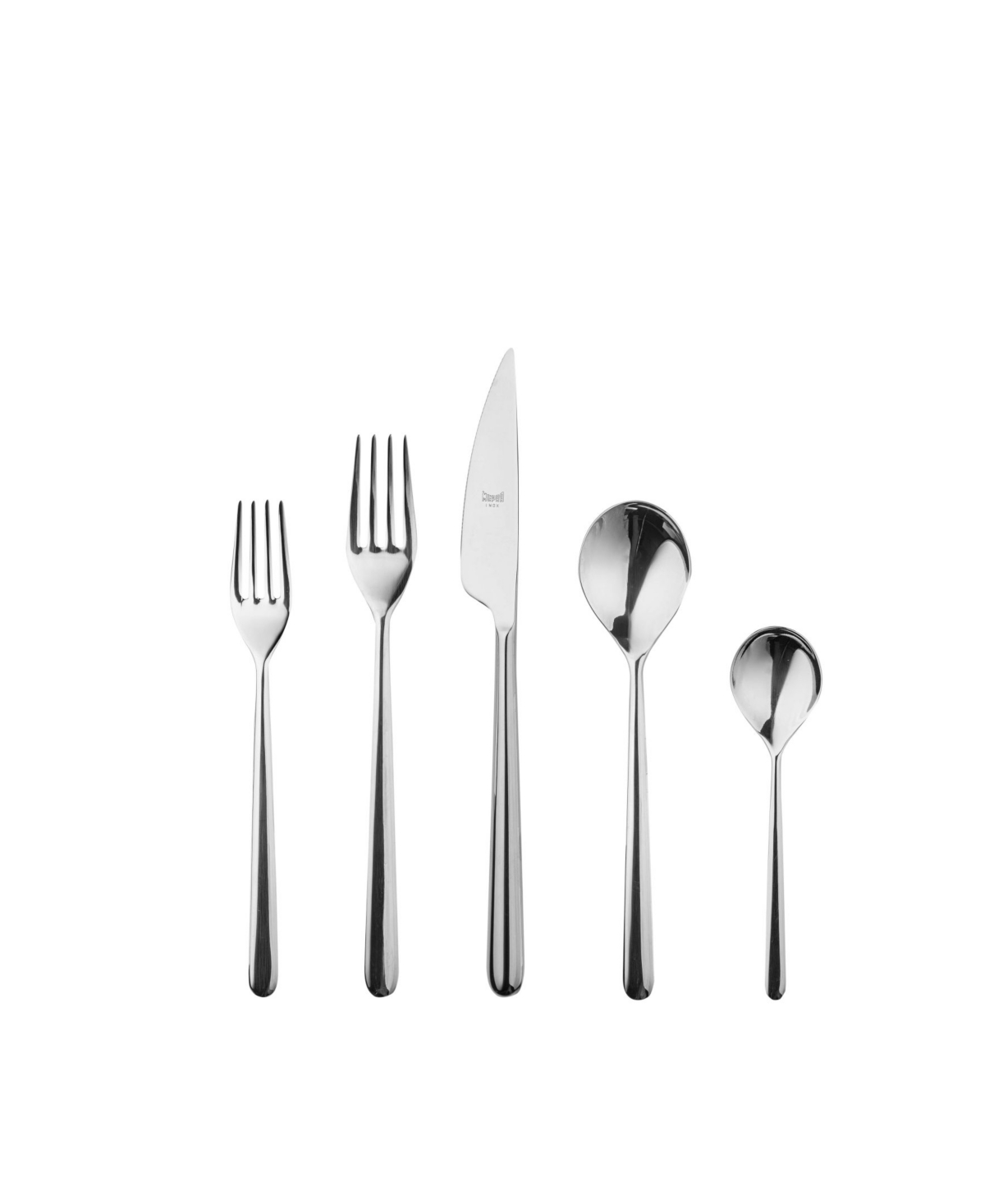 Click here for Mepra Linea Flatware Set  5 Pieces - Silver-Tone prices