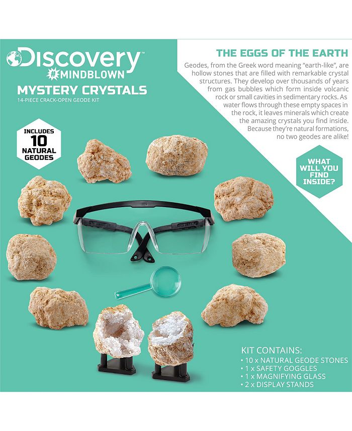 Discovery #MINDBLOWN Discovery Mindblown Toy Mystery Crystals Geode ...