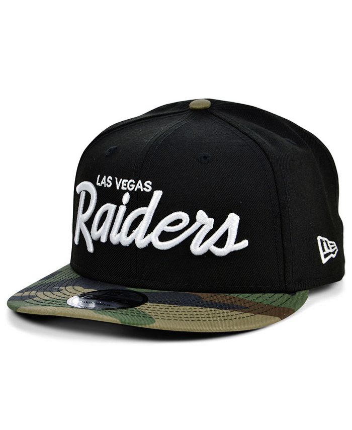 New Era Las Vegas Raiders Script 9FIFTY Cap - Macy's