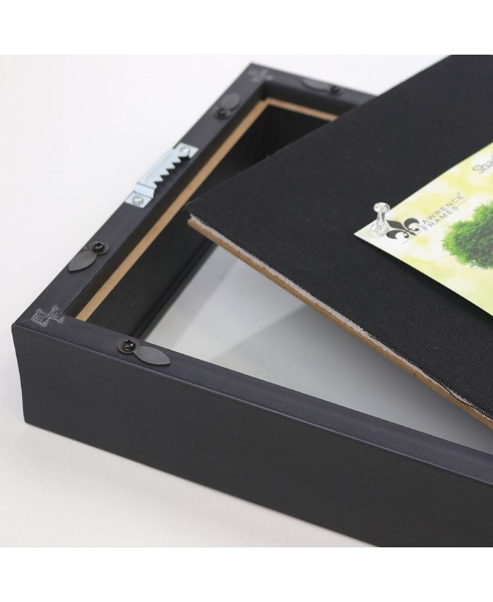 Lawrence Frames Shadow Box Frame with Linen Display Board, 8" x 10 ...