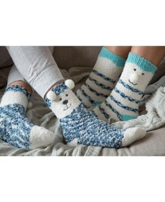 Totes Women's 2-Pack Supersoft Novelty Toastie™ Slipper Socks - Macy's