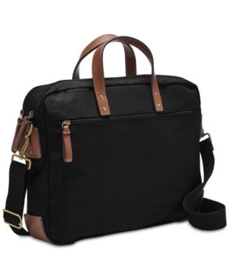 Fossil Men's Haskell Briefcase - Macy's