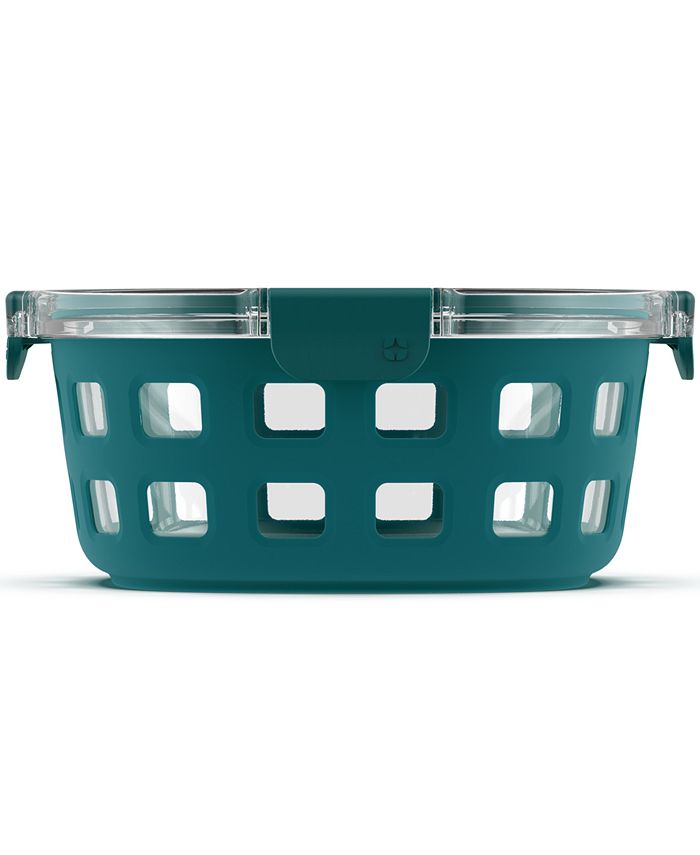 Ello DuraGlass 7-Cup Round Meal Prep Food Storage Container - Macy's