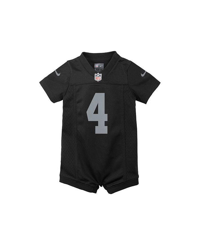Outerstuff Las Vegas Raiders Infant Romper Jersey - Derek Carr - Macy's