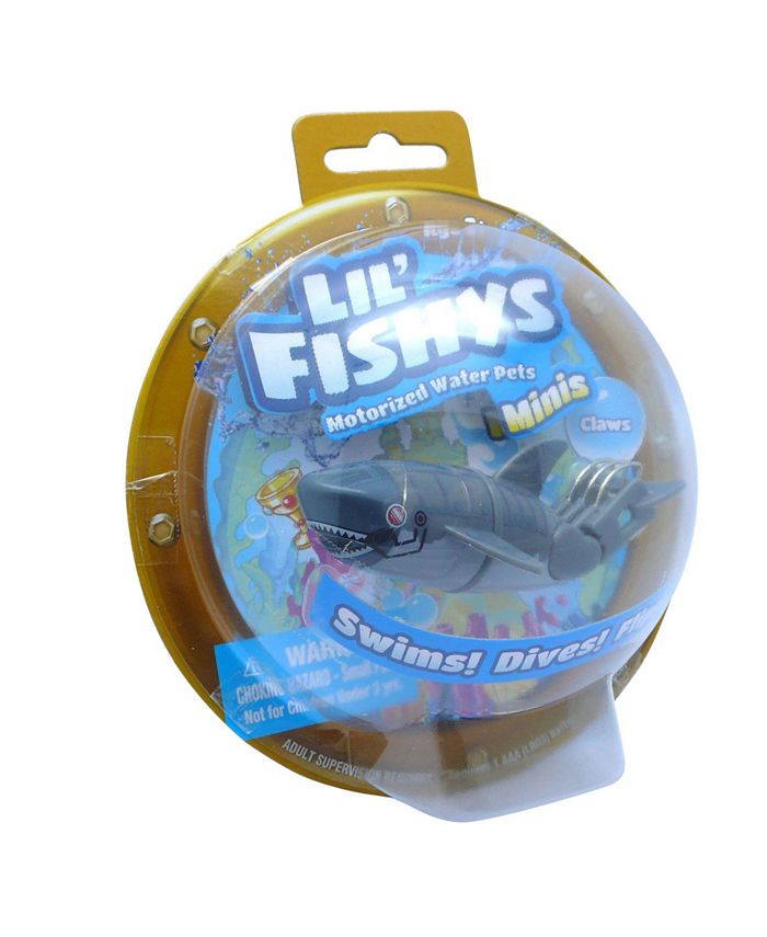 Foodie Surprise Lil Fishys Mini Fish and Shark Motorized Water Pet ...