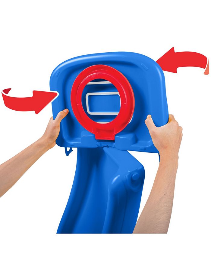 Grow 'N Up Grow N Up 2-in-1 Basketball Hoop to Slide - Macy's