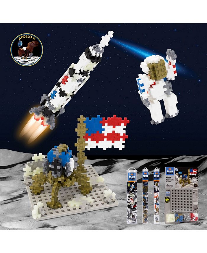 Plus-Plus - Apollo 11 Space Construction Building Set (STEM) with ...