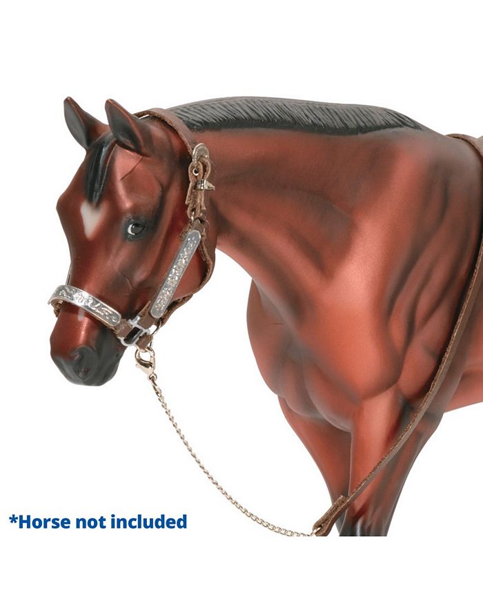 BREYER Traditional Western Stock Show Halter with Lead Toy Horse ...