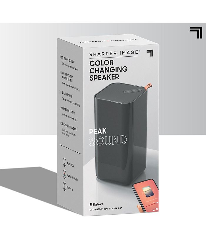Sharper Image Bluetooth Color Changing Speaker - Macy's