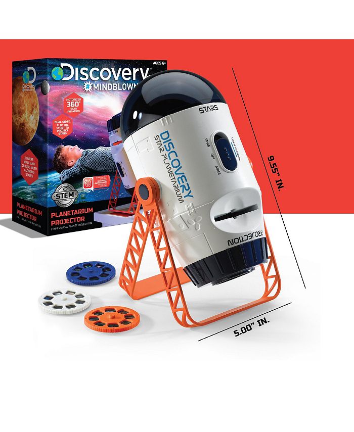 Discovery #MINDBLOWN 2-In-1 Reversible Planetarium Space Projector - Macy's