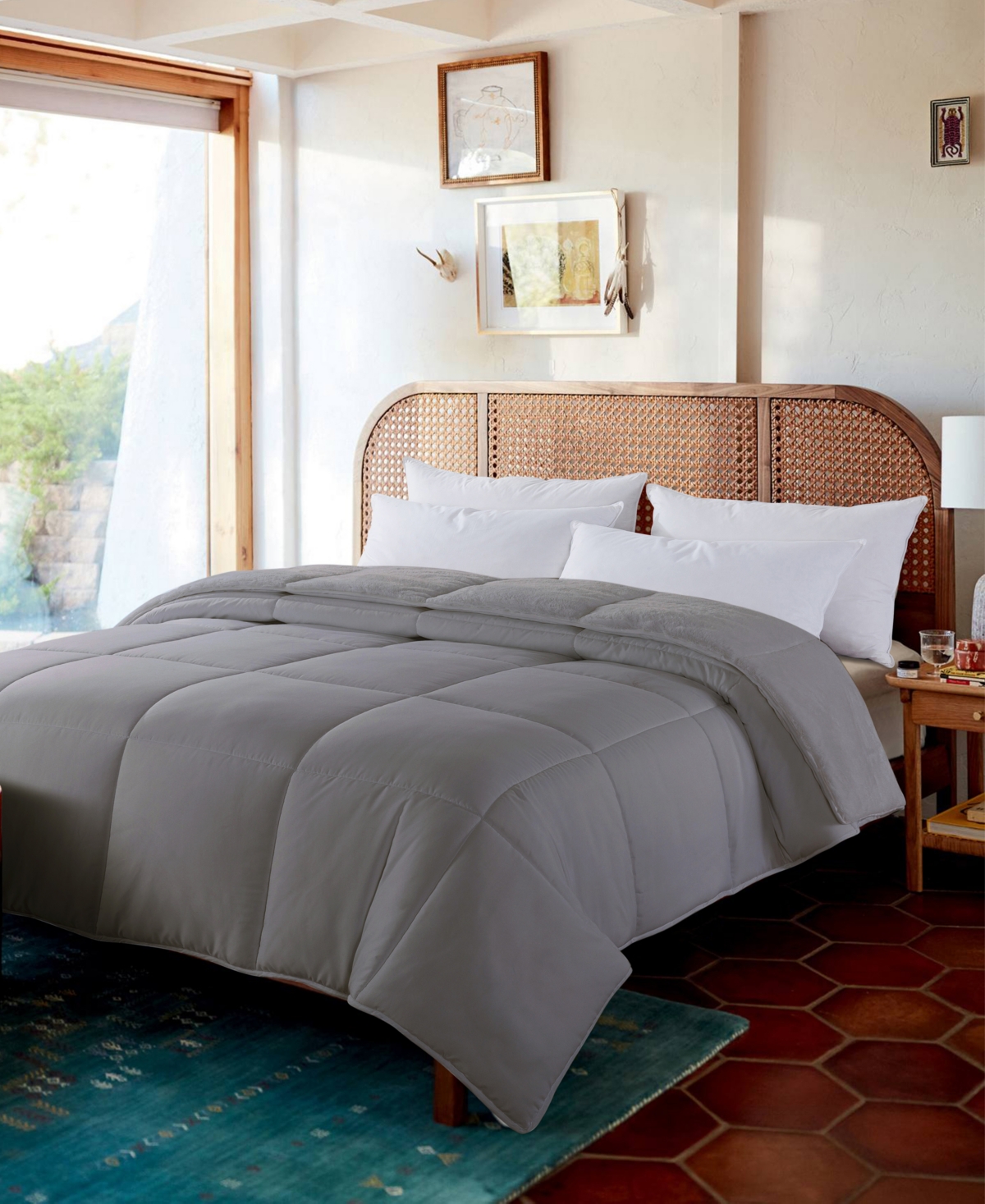 Click here for St. James Home Cozy Down Reversible Comforter  Kin... prices