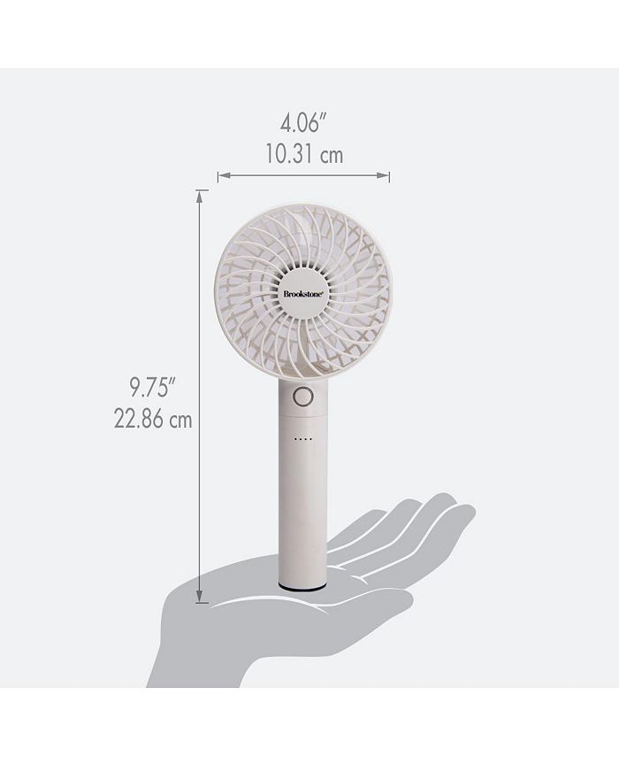 Brookstone Rechargeable Fan with Power Bank - Macy's