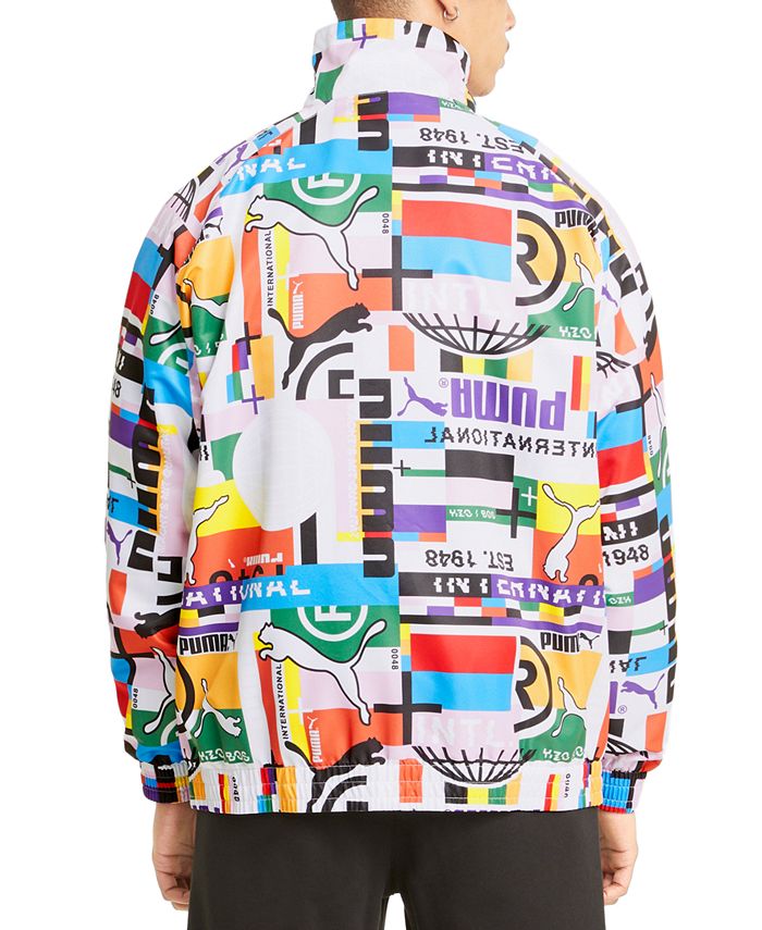Puma Men's International Printed Track Top - Macy's