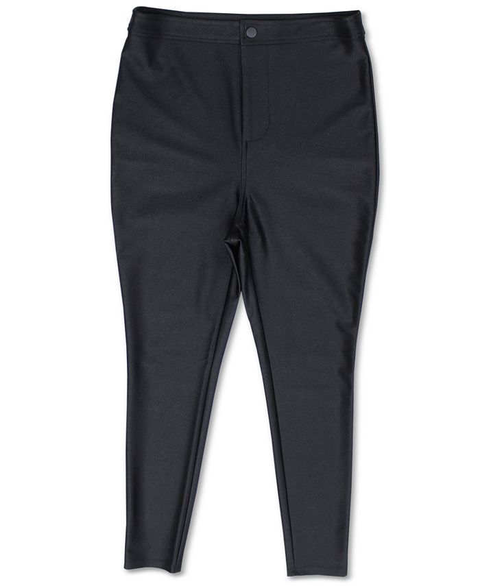 Bar III Skinny Disco Pants, Created for Macy's - Macy's