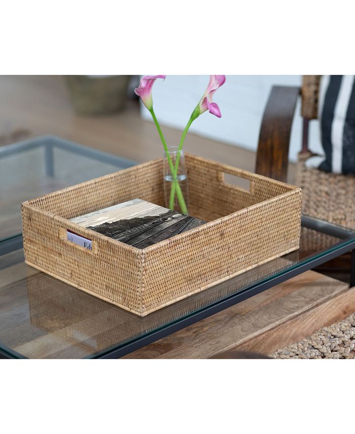 Artifacts Trading Company Rectangular Storage Basket - Macy's