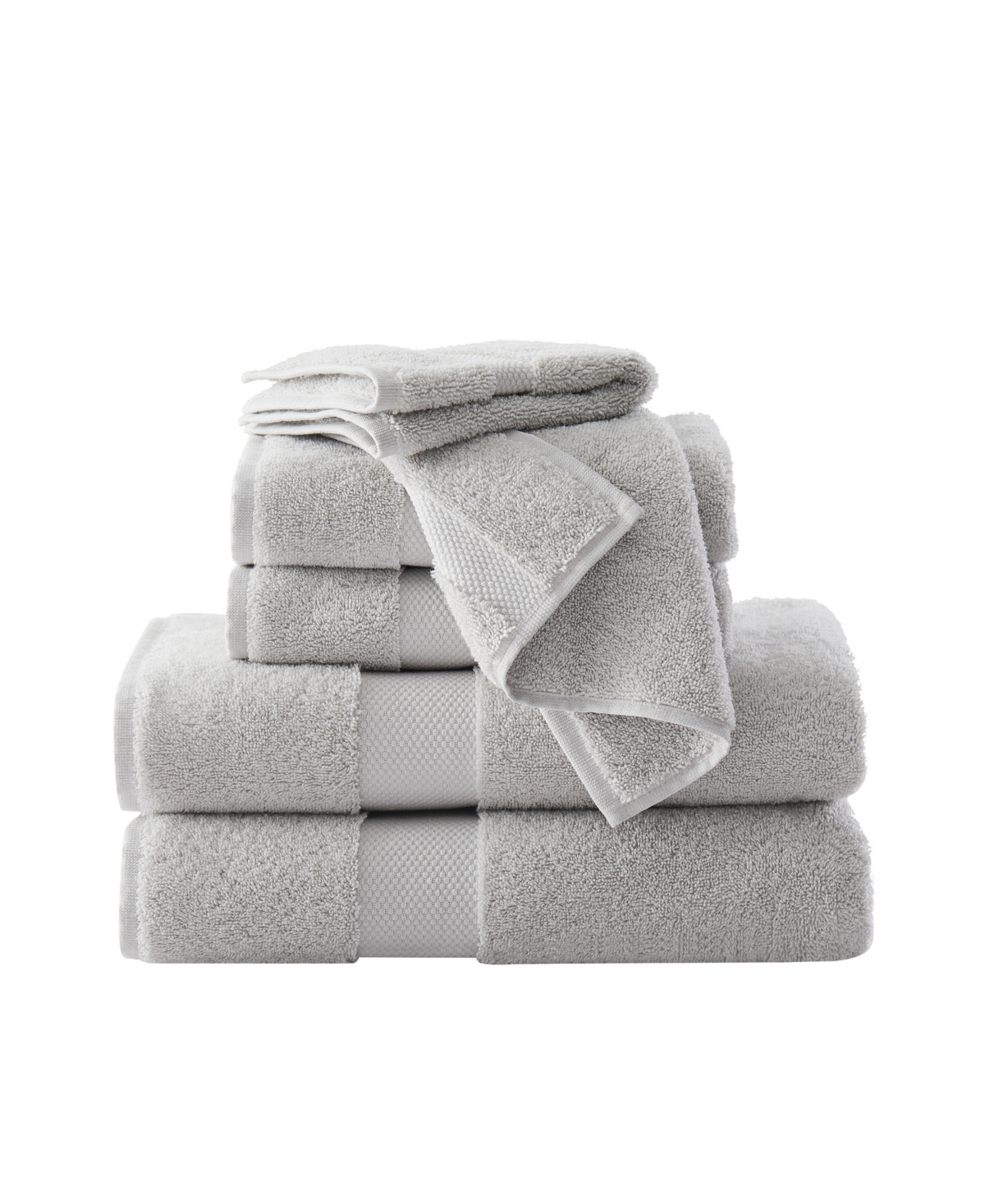 Click here for Brooklyn Loom Solid Turkish Cotton 6-Pc. Bath Towe... prices
