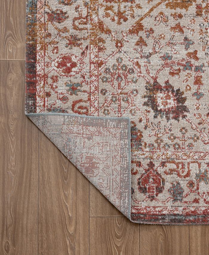 LR Home Budding Bohemian Accent Rug, 48" x 24" - Macy's