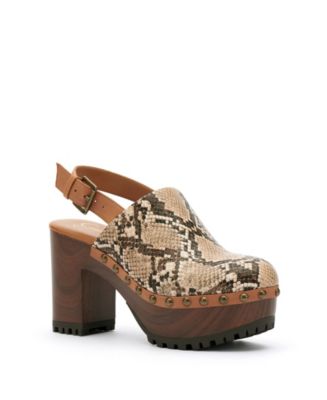 Jessica Simpson Women's Tiarah Block Heel Clogs - Macy's
