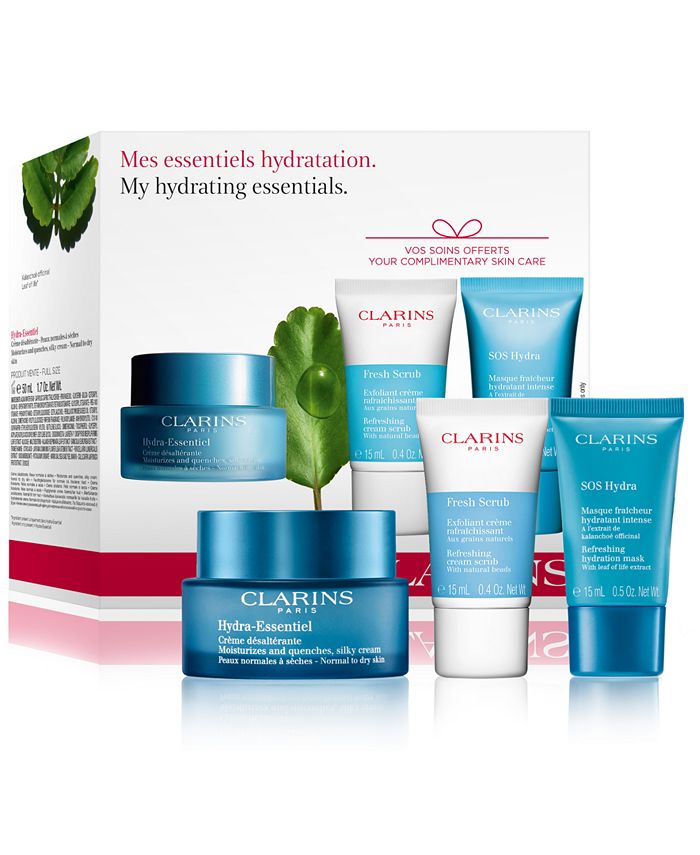 Clarins 3-Pc. Hydra-Essential Starter Set - Macy's