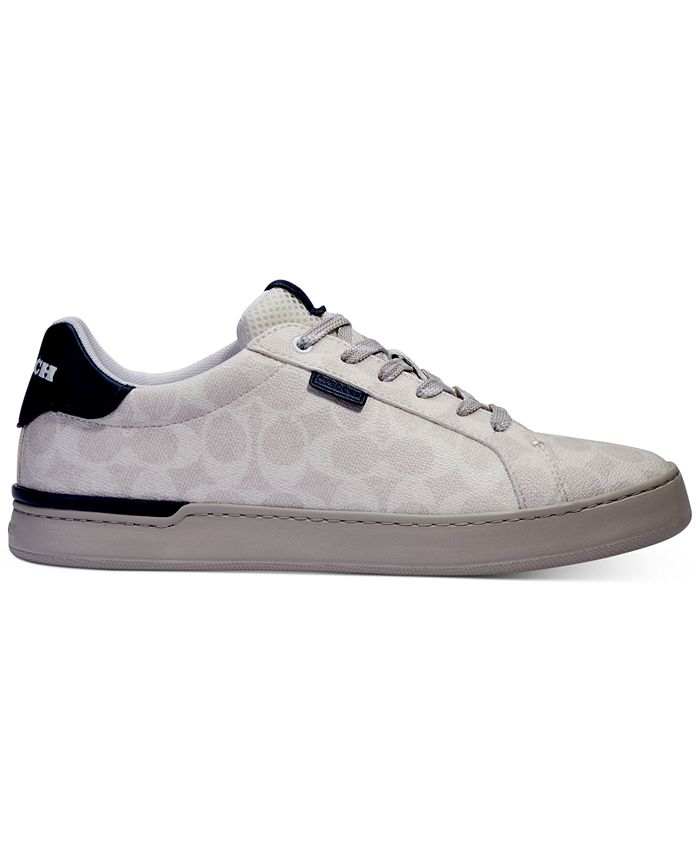 COACH Men's Lowline Signature Low Top Sneaker - Macy's