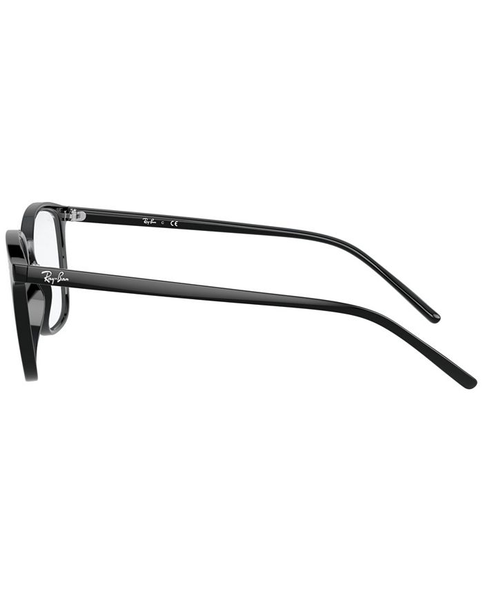 Ray-Ban RX7185 Unisex Square Eyeglasses - Macy's