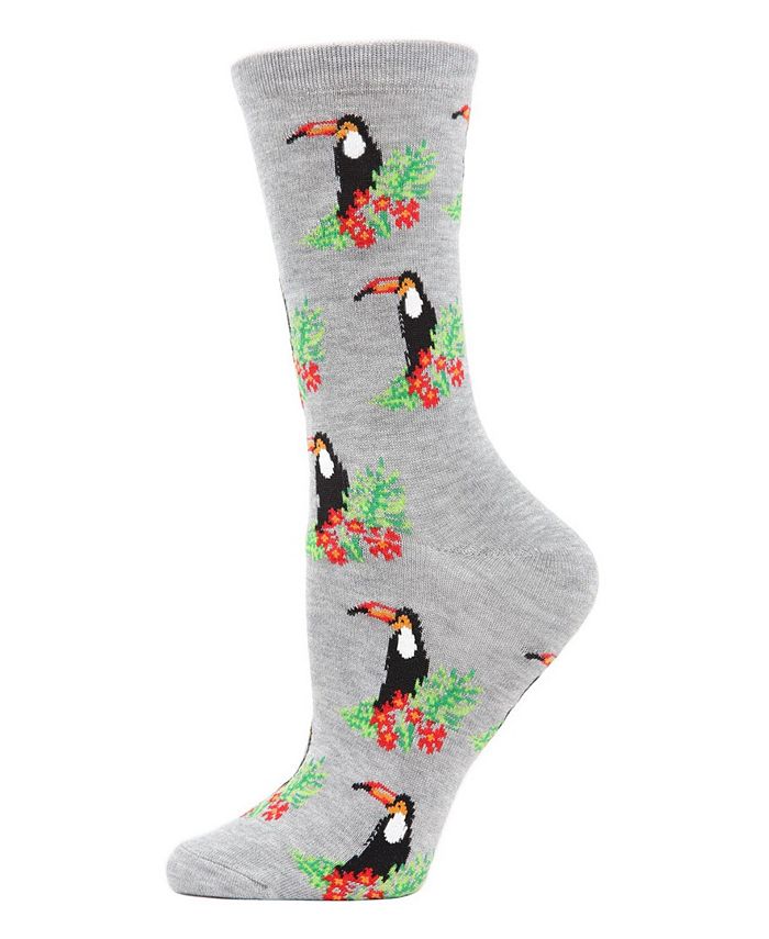 MeMoi Women's Toucan Crew Socks - Macy's