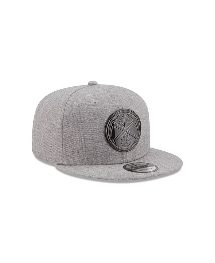 New Era Denver Nuggets Heather Metal 9FIFTY Cap - Macy's