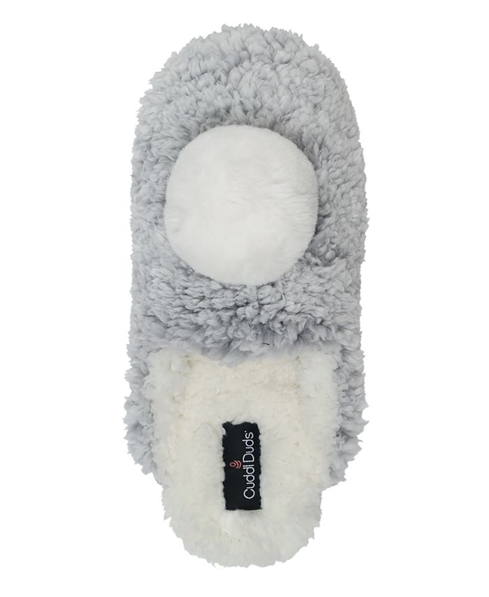Cuddl Duds Women's Faux Fur Pom Slipper & Reviews - Slippers - Shoes ...