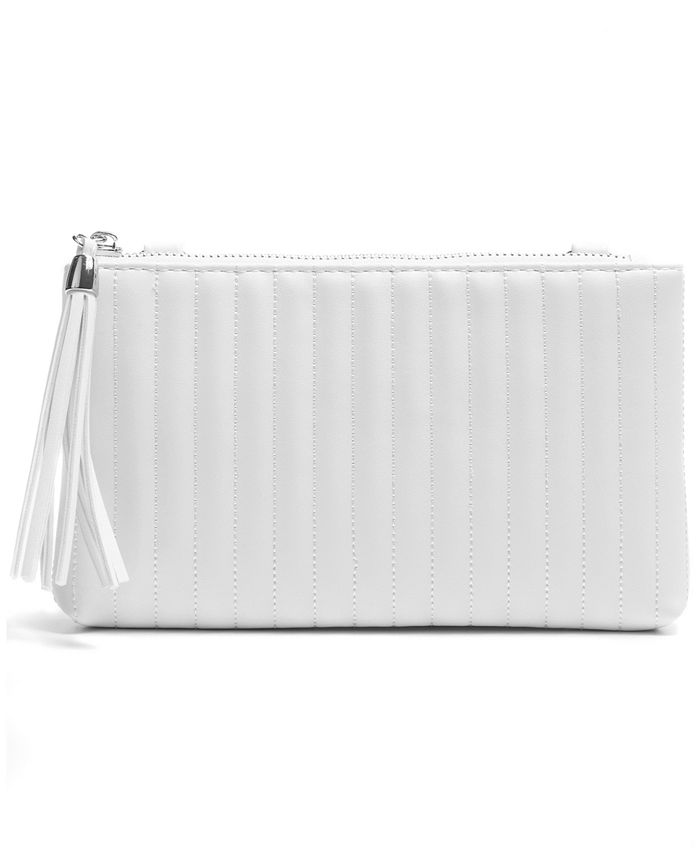 INC International Concepts Channel-Stitch Convertible Belt Bag to Crossbody, Created for Macy's ...