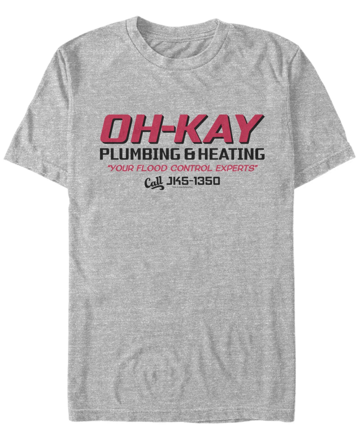 UPC 195728120564 - Men's Home Alone Oh-Kay Plumbing Short Sleeve T-shirt | upcitemdb.com