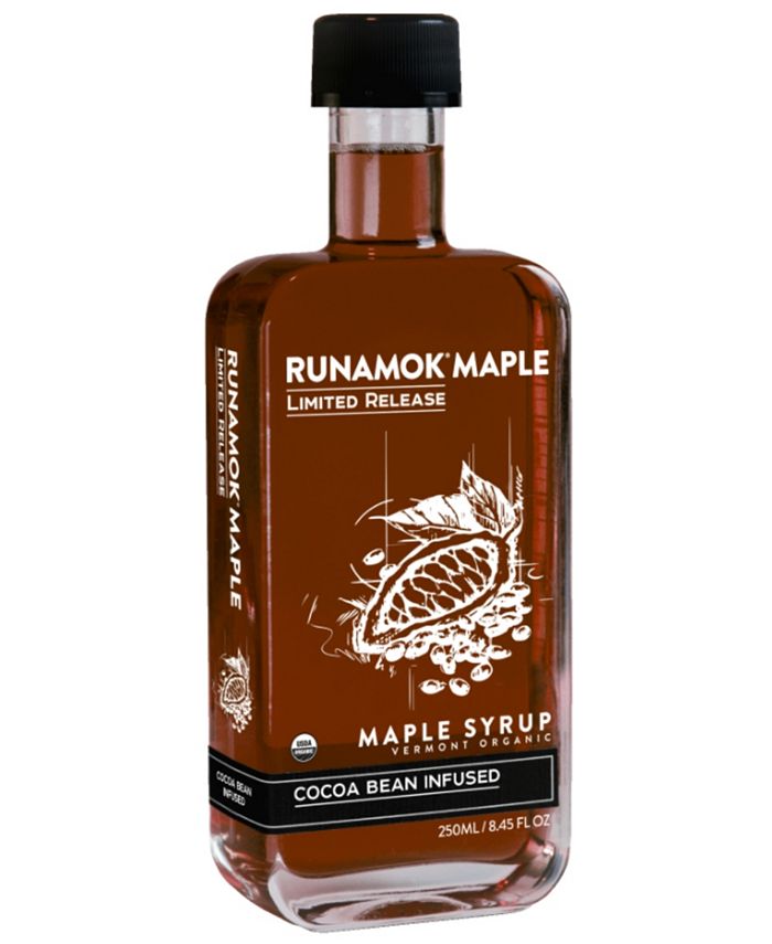 Runamok Maple Cocoa Bean Infused Maple Syrup, 250 ml - Macy's