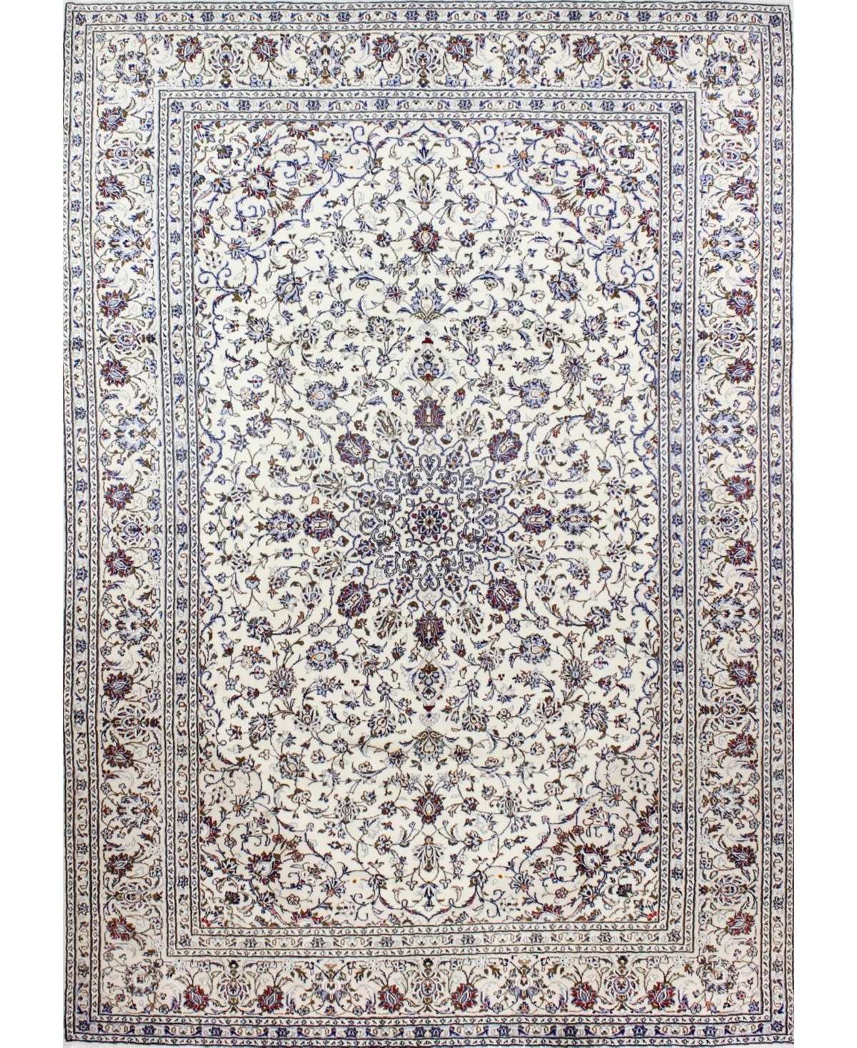 Click here for Bashian One of a Kind Kashan 8 x 118 Area Rug - Iv... prices
