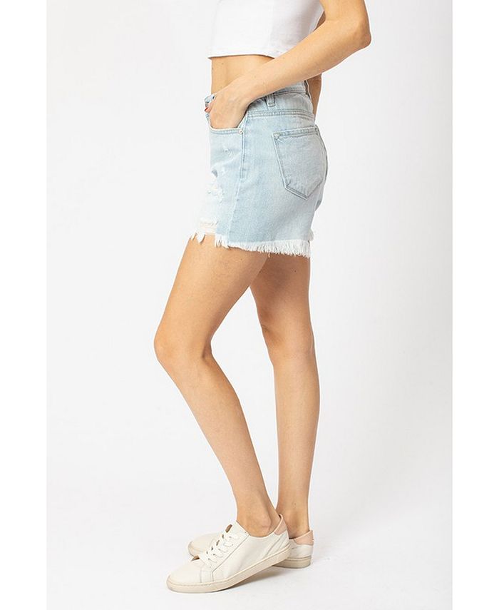 Kancan Women's Hazel High Rise Shorts - Macy's