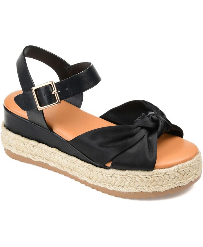 Journee Collection Women's Adriann Espadrille Sandals - Macy's