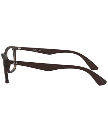 Ray-Ban RB7047 Unisex Square Eyeglasses - Macy's