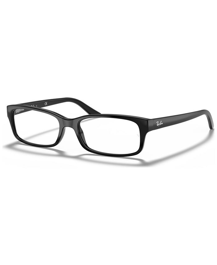 Ray-Ban RX5187 Unisex Rectangle Eyeglasses - Macy's