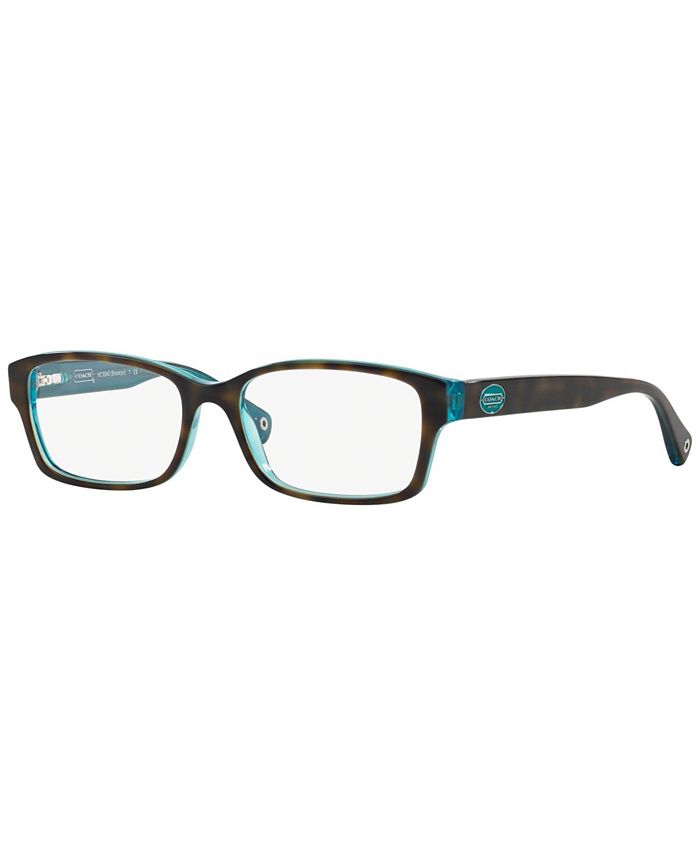 COACH HC6040 Women's Rectangle Eyeglasses - Macy's