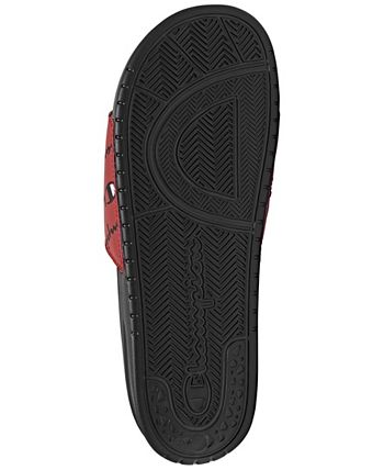 Champion Men's Script Slide Sandals from Finish Line - Macy's