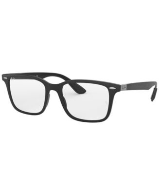 Ray-Ban RX7144 Unisex Square Eyeglasses - Macy's
