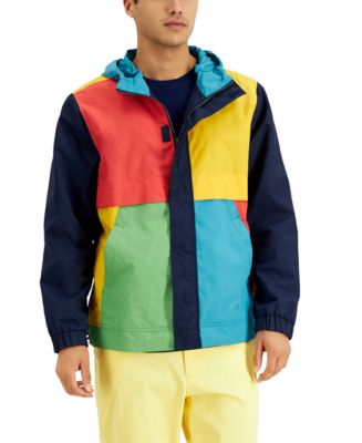 Club Room Men's Colorblocked Utility Jacket, Created for Macy's - Macy's