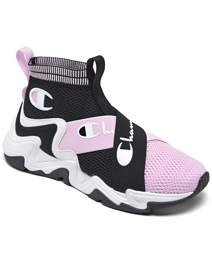 Champion Big Girls Hyper CX Casual Sneakers from Finish Line - Macy's