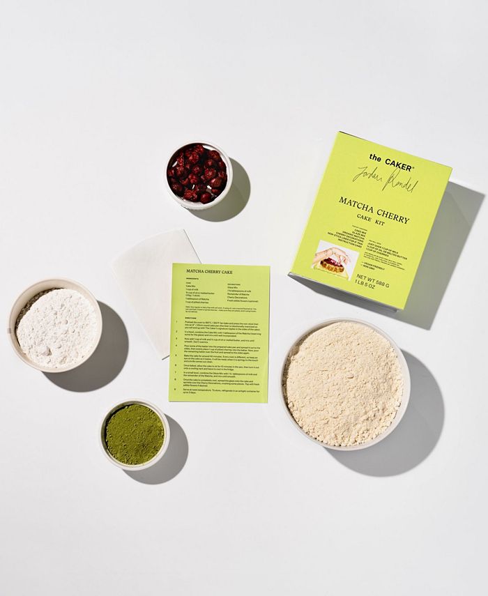 The Caker Matcha Cherry Cake Kit - Macy's