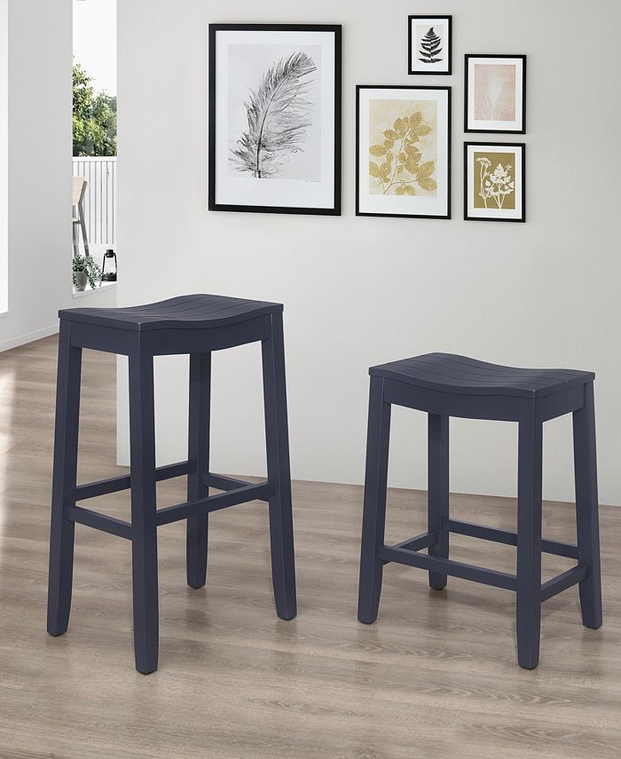 Hillsdale Fiddler Backless Bar Height Stool - Macy's