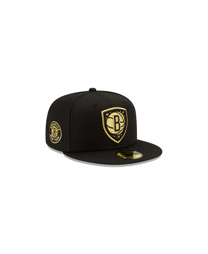 New Era Brooklyn Nets Team Shield 59FIFTY Cap - Macy's