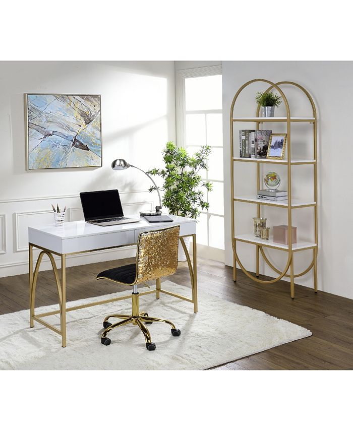 Acme Furniture Lightmane Desk & Reviews - Furniture - Macy's