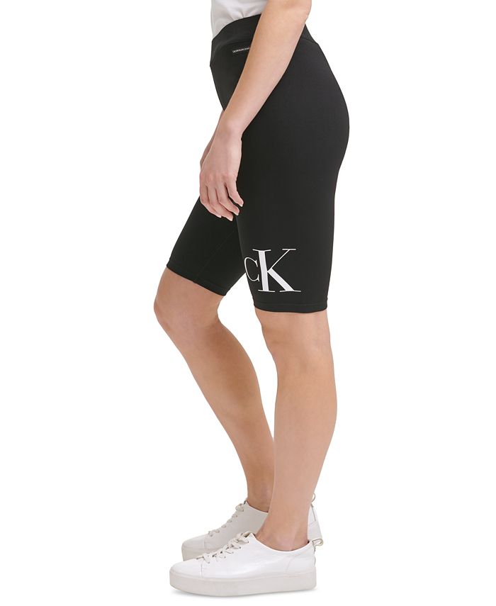 Calvin Klein Jeans Logo Bike Shorts & Reviews - Shorts - Juniors - Macy's