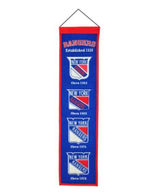 Winning Streak New York Rangers Heritage Banner - Macy's